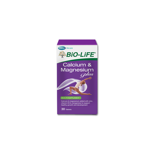 BiO-LiFE Calcium & Magnesium Plus [ 30 tablets ]
