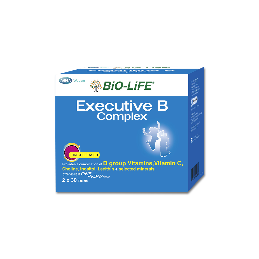 BiO-LiFE Executive B Complex [ 2 x 30 tablets ]