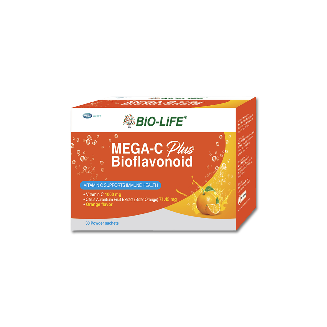 BiO-LiFE Mega C Plus Bioflavonoid [ 30 sachets ]
