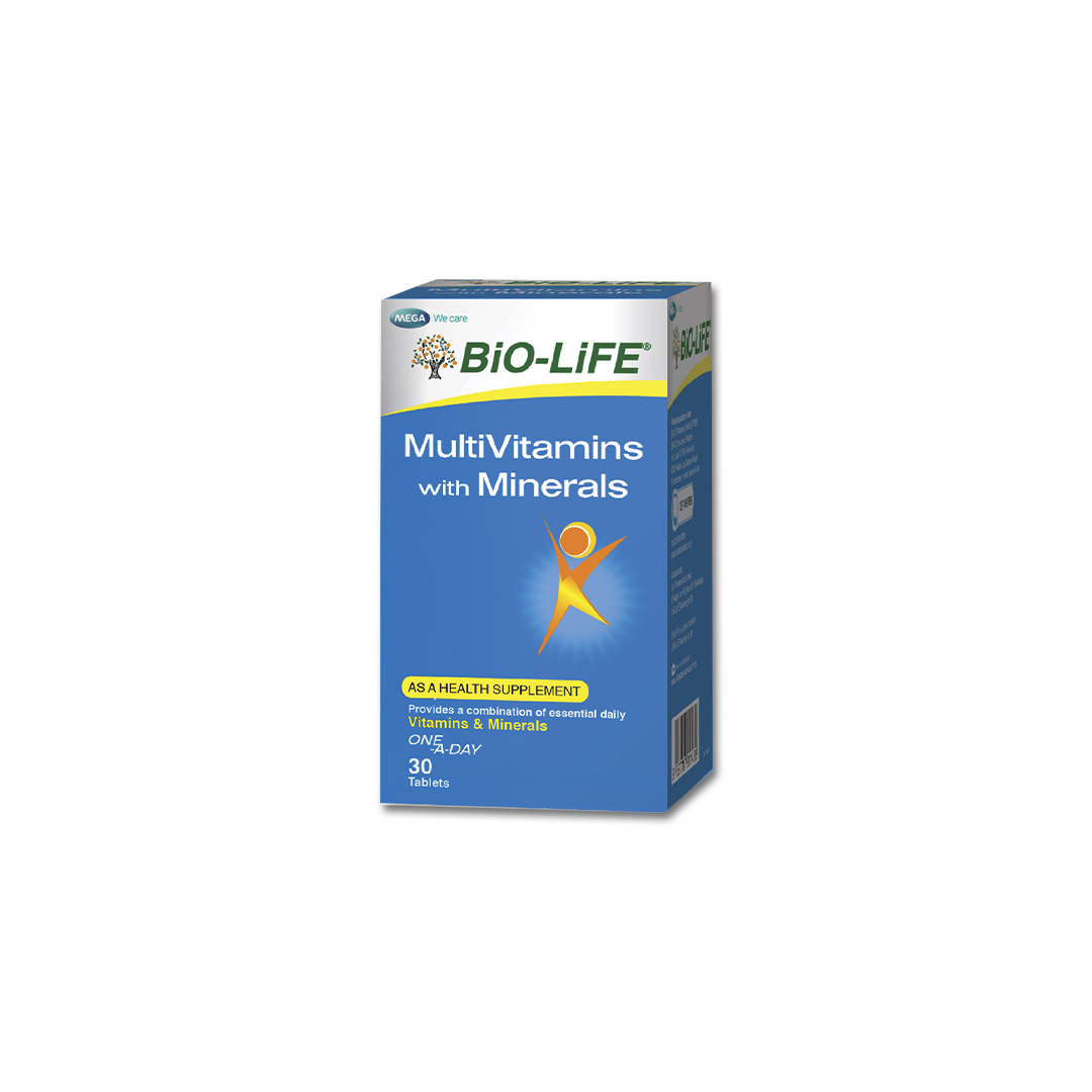 BiO-LiFE Multivitamins with Minerals [ 30 tablets ]