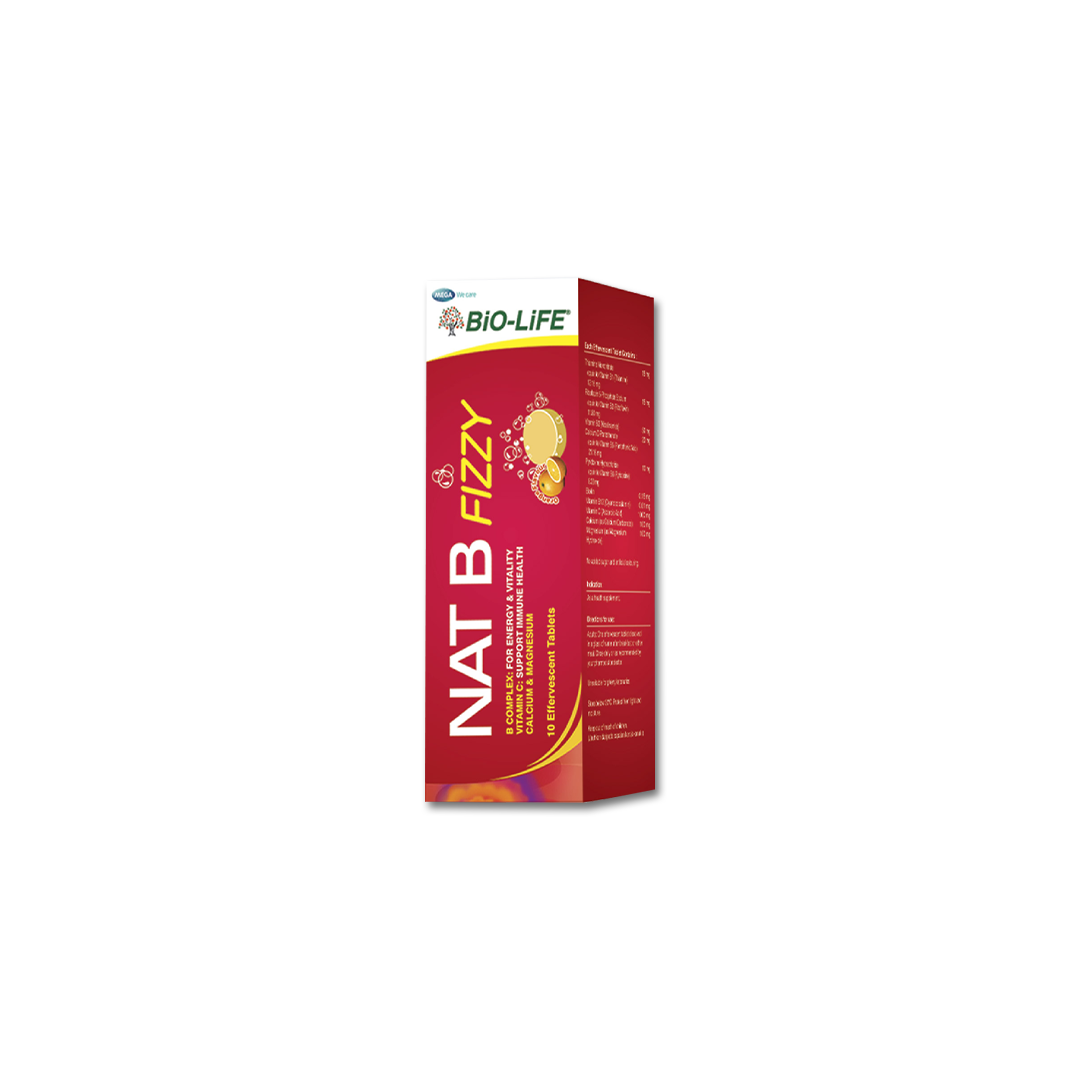 BiO-LiFE Nat B Fizzy [ 10 tablets ]