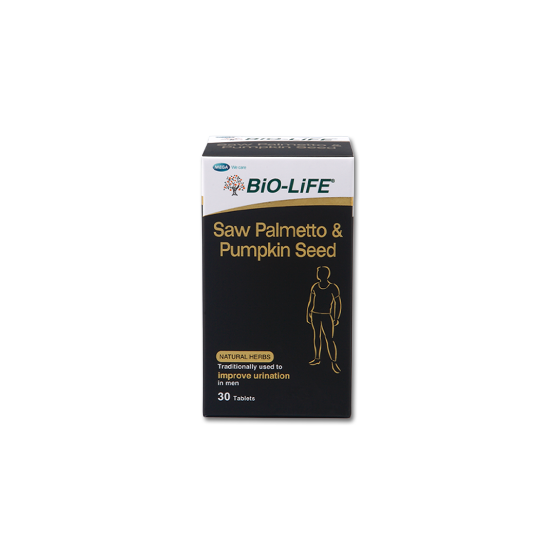 BiO-LiFE Saw Palmetto & Pumpkin Seed [ 30 tablets ]