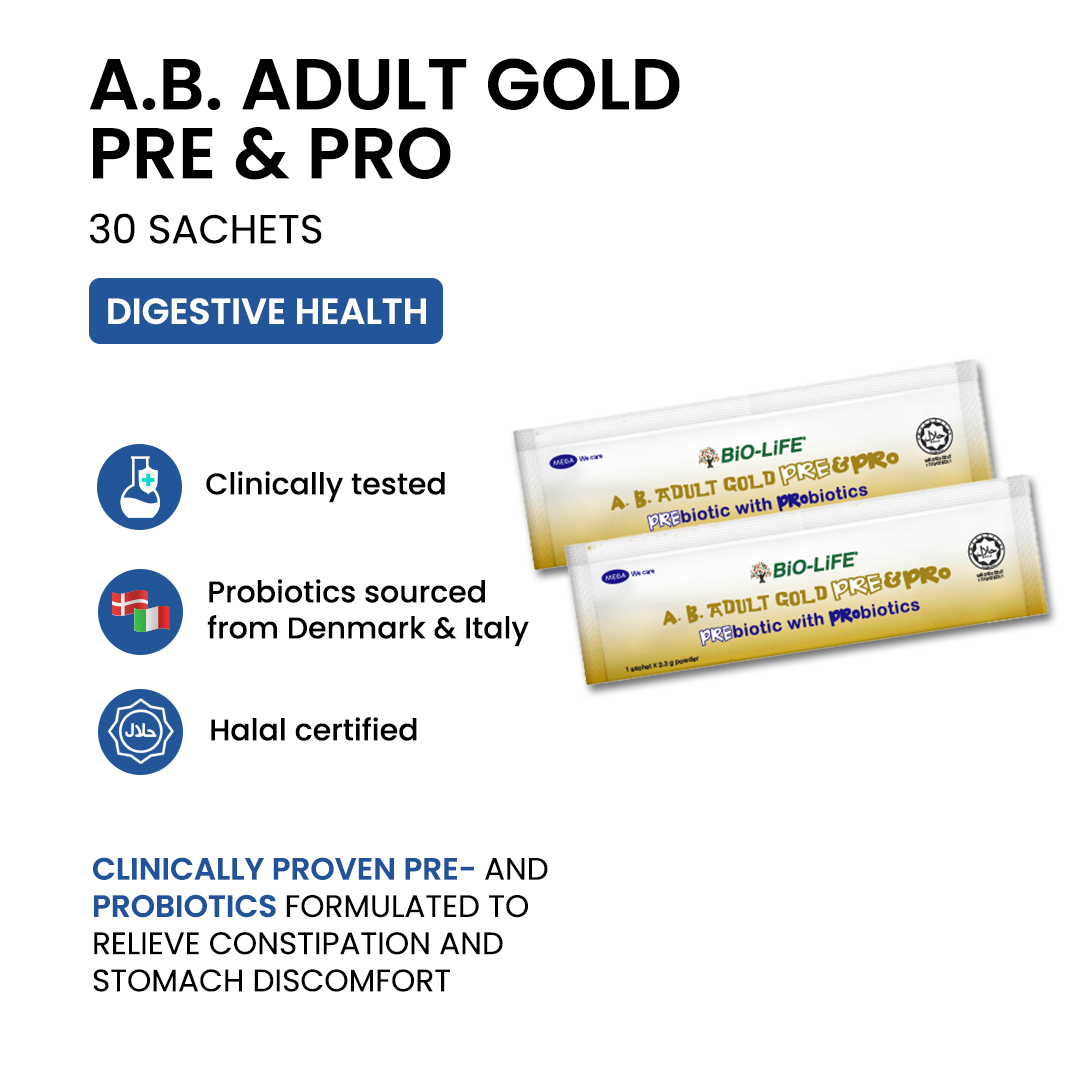 BiO-LiFE A.B. Adult Gold Pre & Pro [ 30 sachets ]