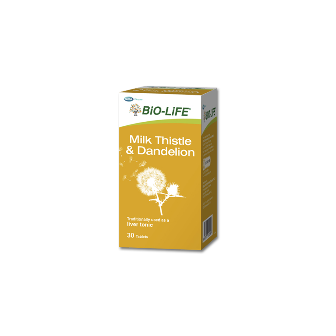 BiO-LiFE Milk Thistle and Dandelion [ 30 tablets ]