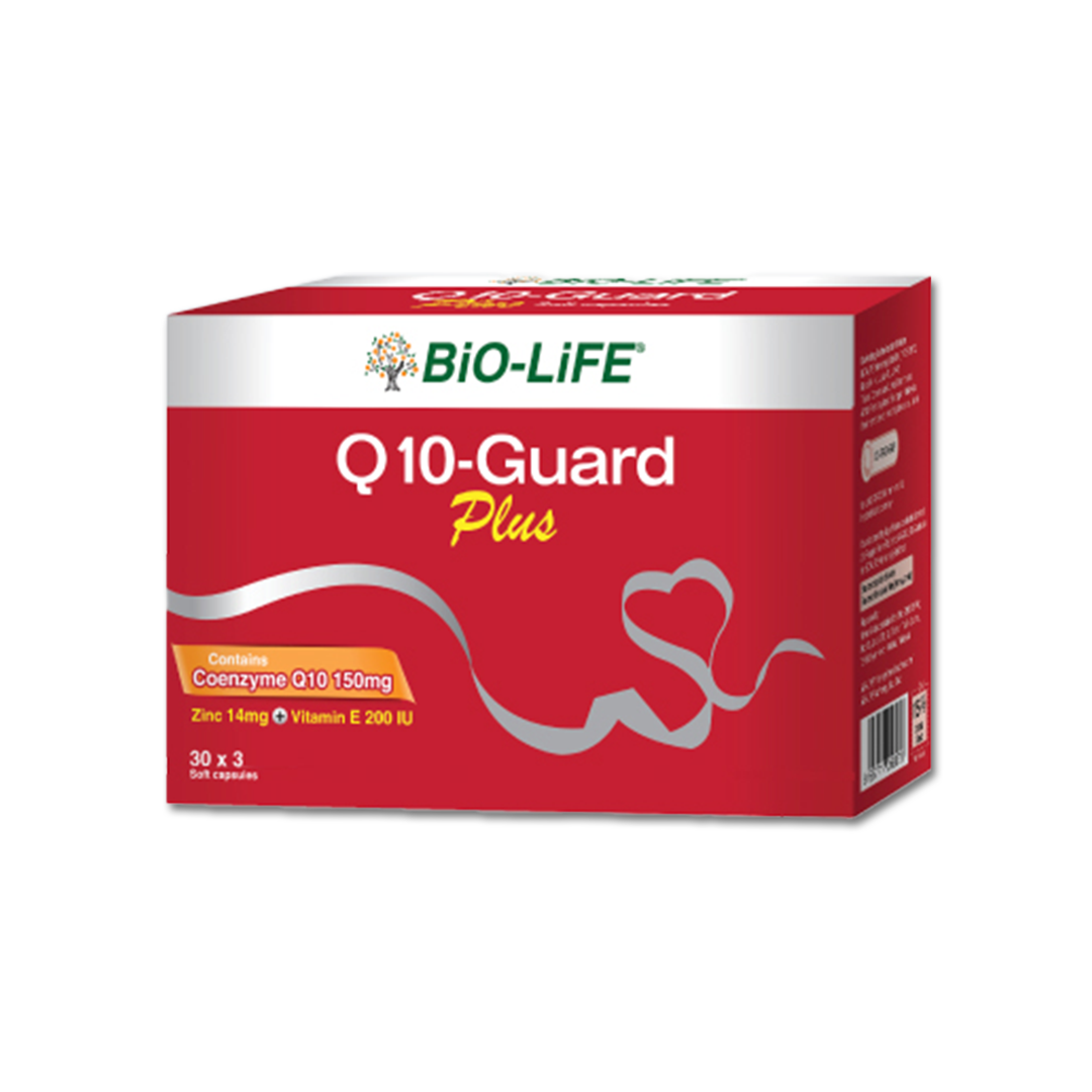 BiO-LiFE Q10-Guard Plus [ 3 x 30 capsules ]